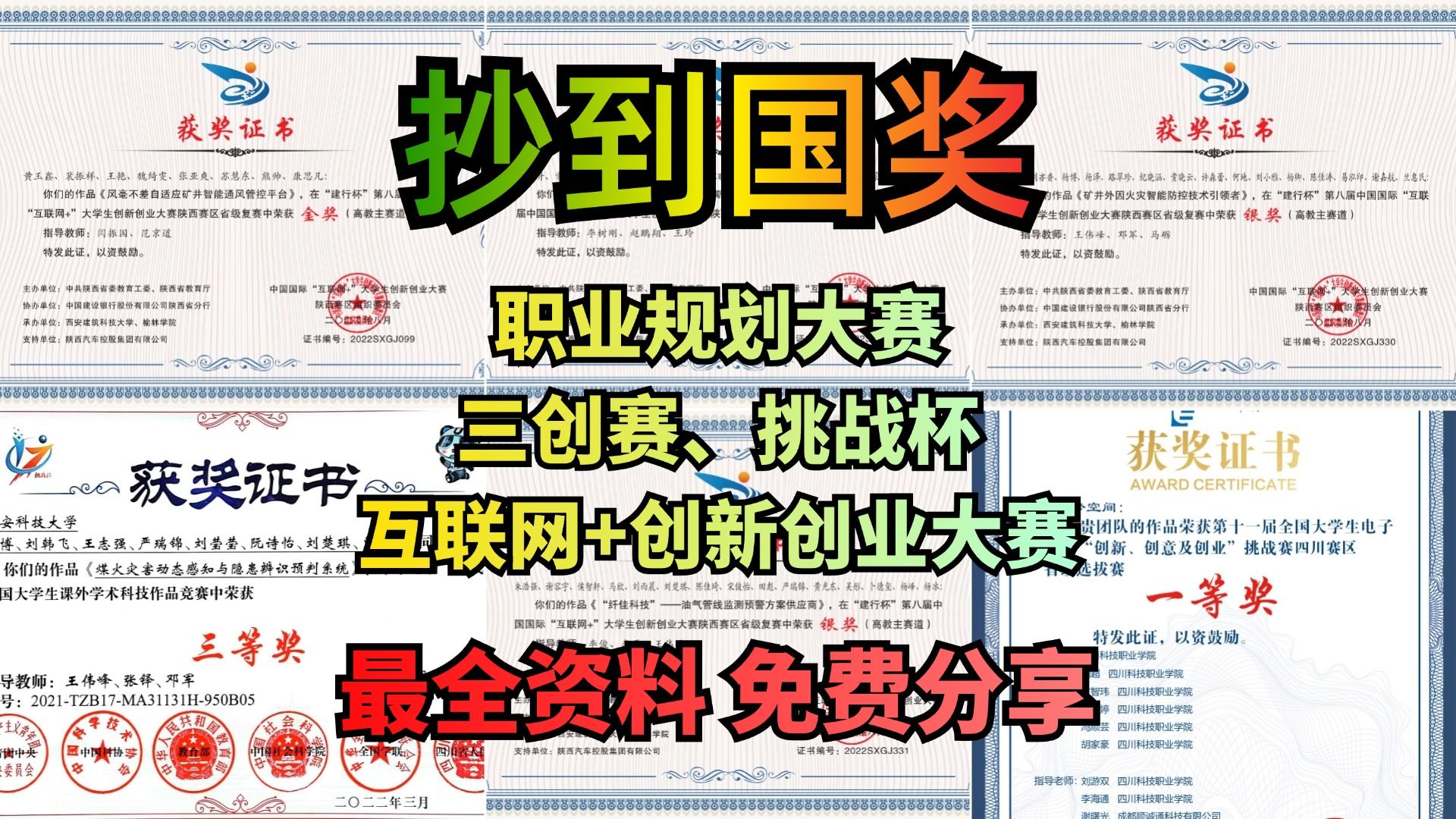 【免费领取】3000+份商业计划书模板项目计划书创业计划书|2024年...