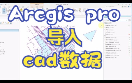 Arcgis pro导入cad数据