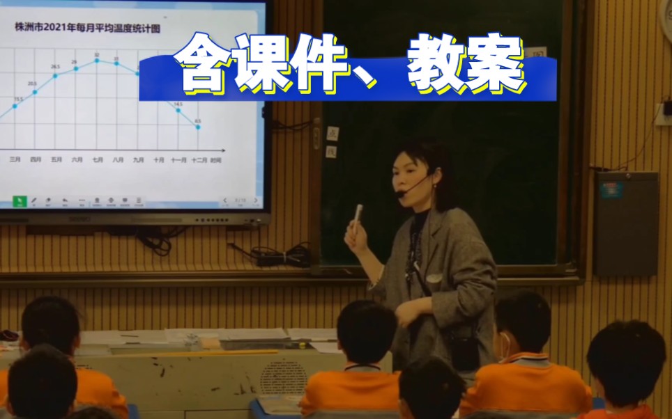 《折线统计图》公开课优质课【新课标一等奖】