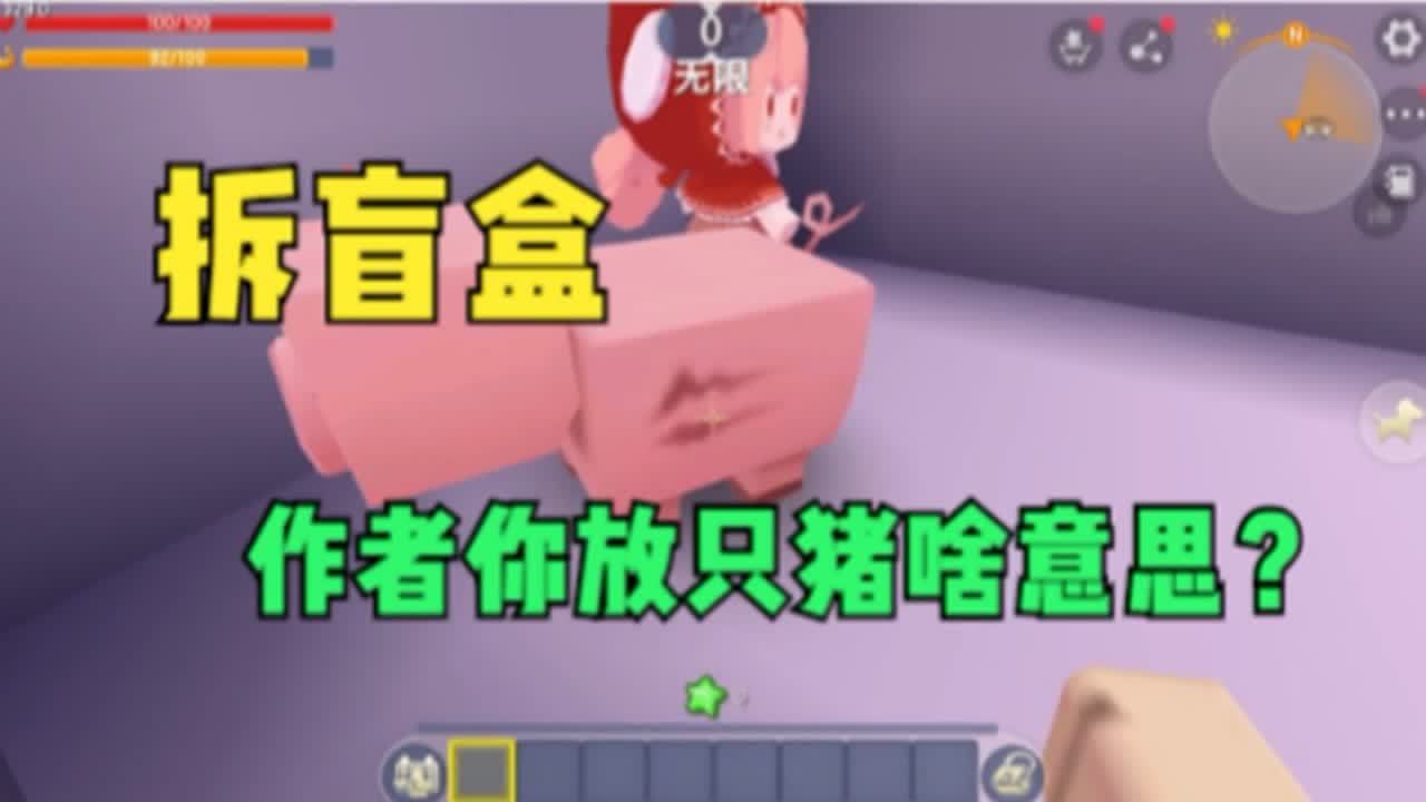 迷你新世界:粉丝宝宝做的拆盲盒,我怎么 拆出了作者本尊?