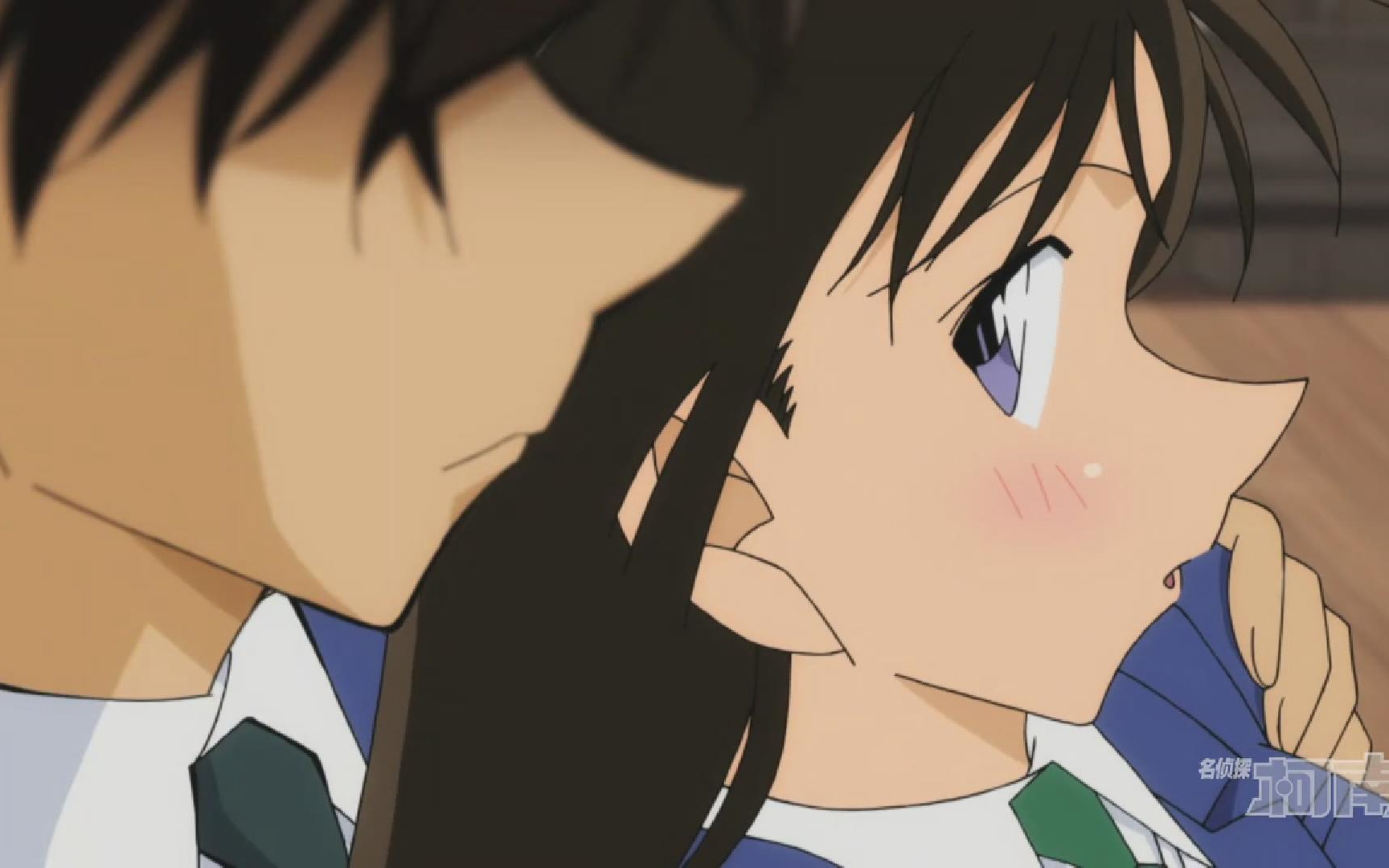 ...被新兰暖到回归~柯南第984集预告:被 工藤新一 萌到笑场(名侦探柯南...