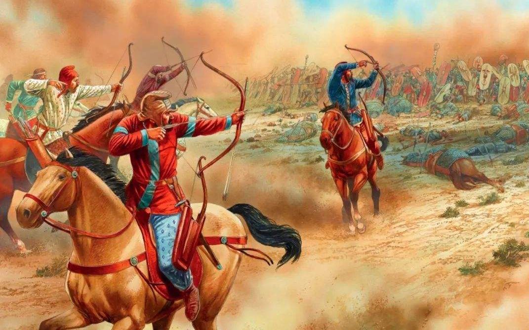 【罗马2全面战争】游牧全骑流打法教学 —— 满编弓骑兵骑脸,还原...