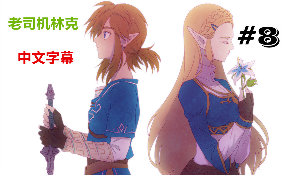 【中文字幕】塞尔达传说荒野之息实况解说【EP8:公主与海拉尔敬业...