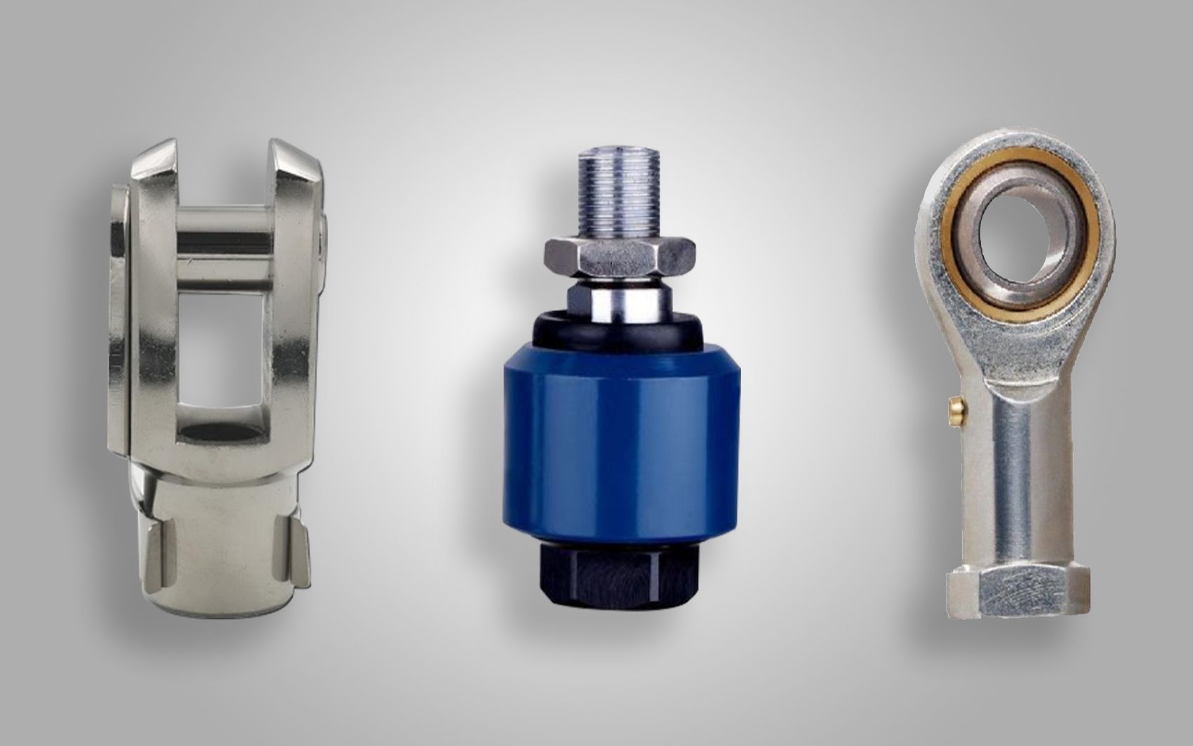 I型、Y型、浮动和鱼眼接头用哪种?气缸接头附件选型及构造讲解