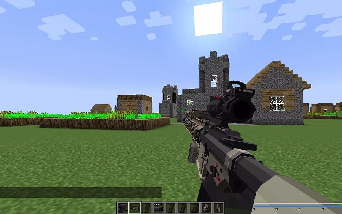 FMUM-OctagonWeaponsRemake_1.1枪械演示_我的世界