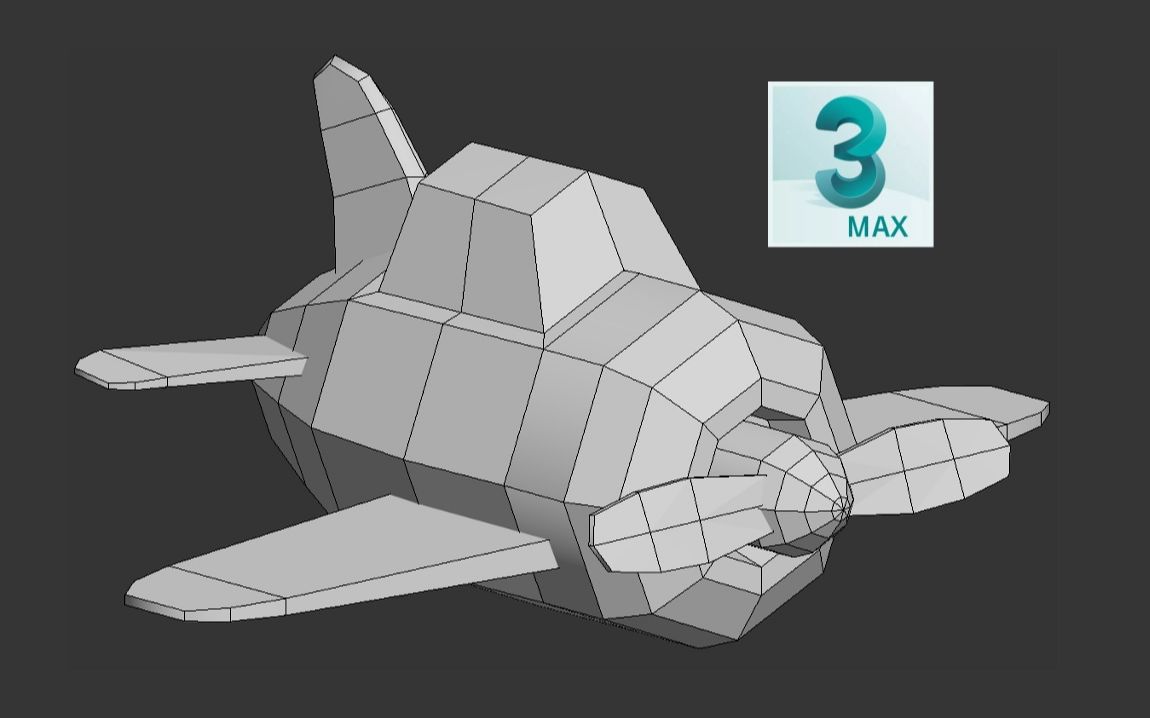 3dmax建模小技巧 | 教你快速制作迷你飞机模型 | 知了CG课堂