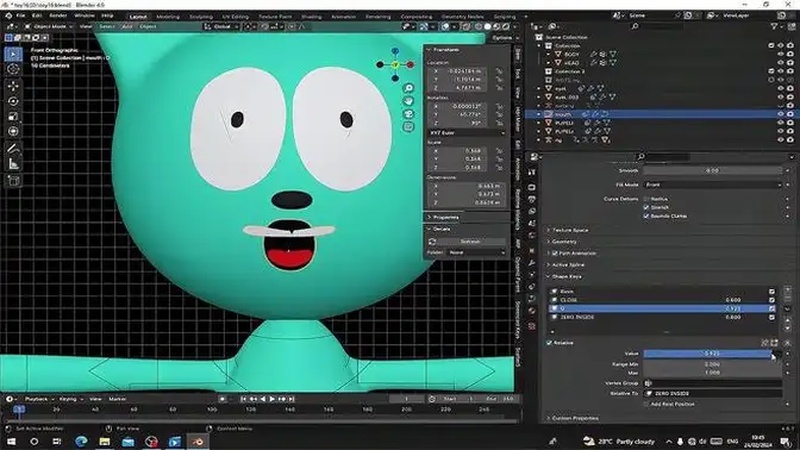提升你的技能:Blender中风格化的猫绑定教程