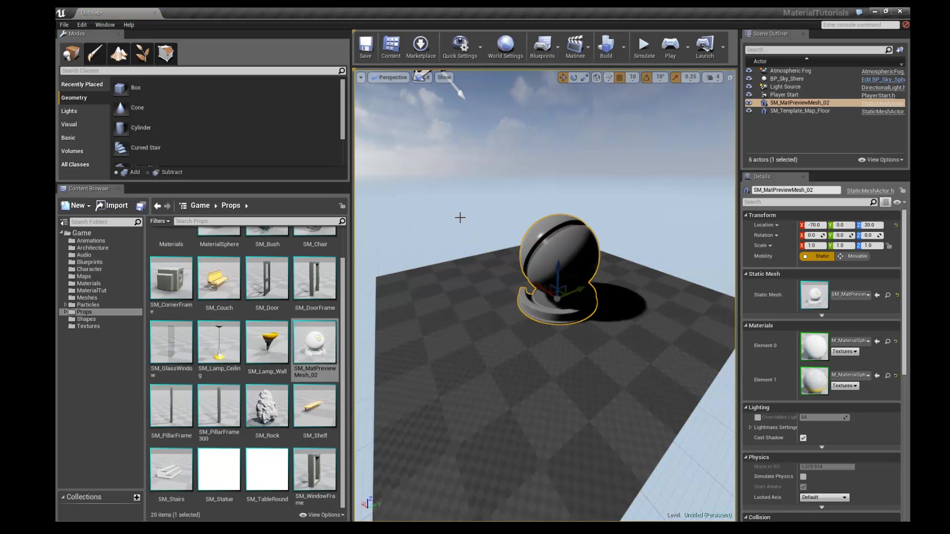 [英文无字幕] UE4 - Unreal Engine 4 Master Material For Beginners