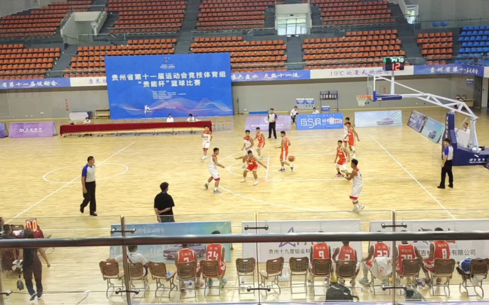 贵州省第十一届运动会——篮球项目 黔东南VS黔西南
