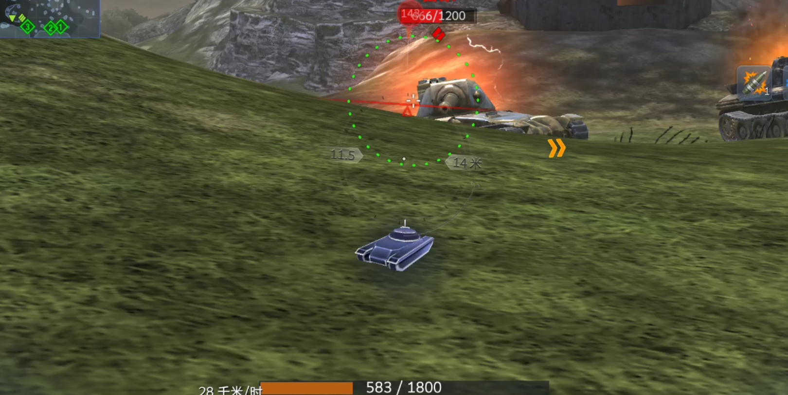 【坦克世界闪击战】弹药架殉爆瞬间_哔哩哔哩bilibili_坦克世界_游戏...