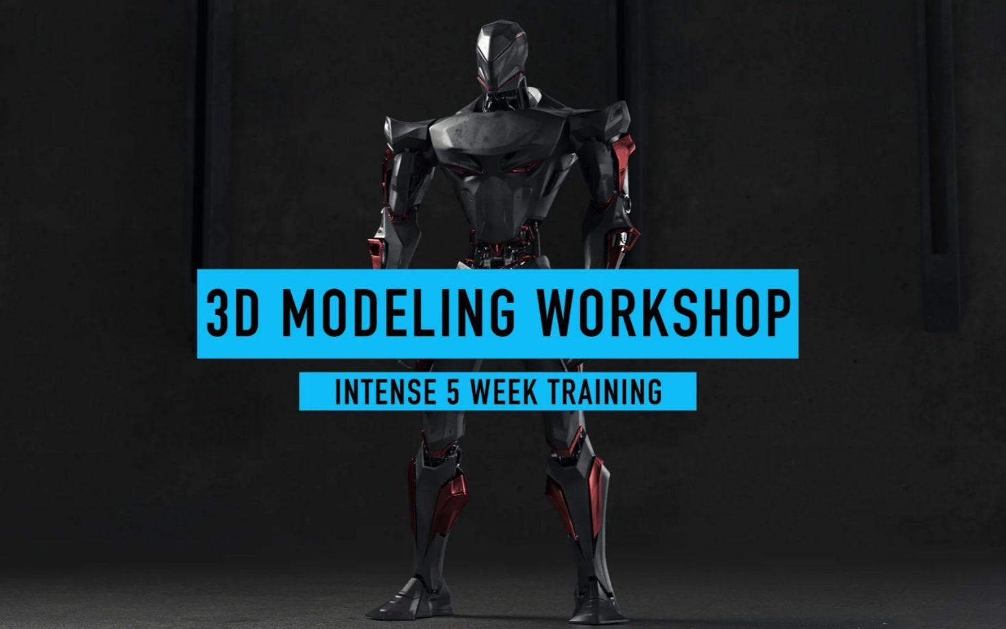 C4D硬表面机器人建模指南教程Elementza 3D Modeling Hard Surface ...