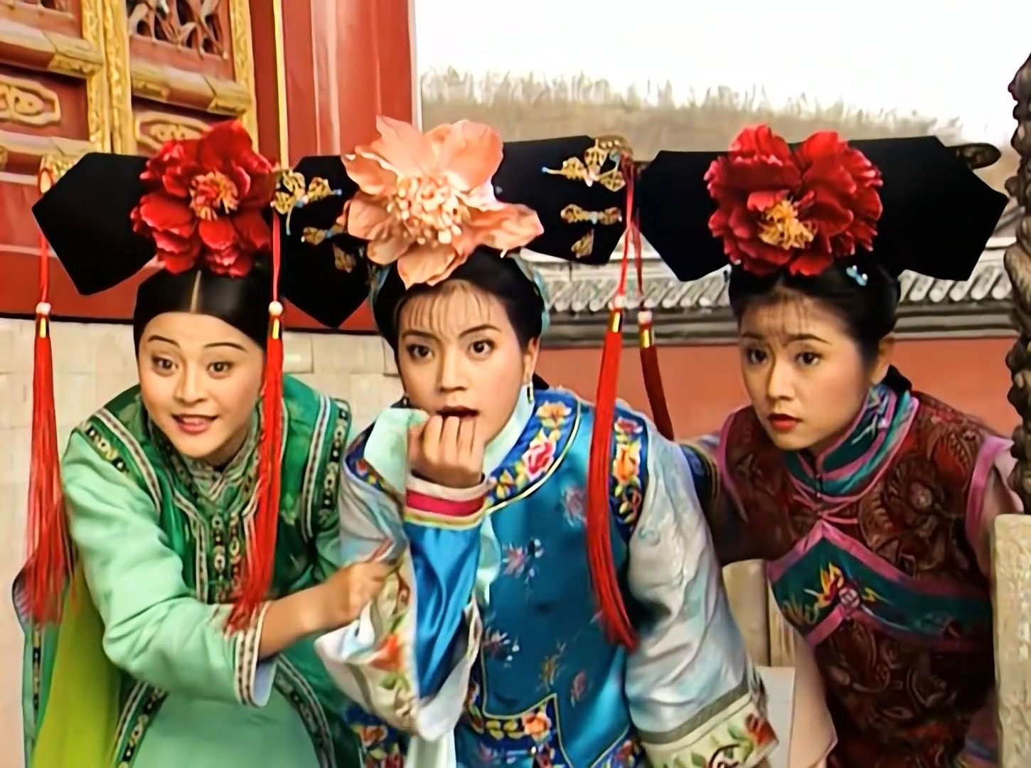 西藏吐司来访北京,小燕子又出洋相了?-还珠格格第一部20-6