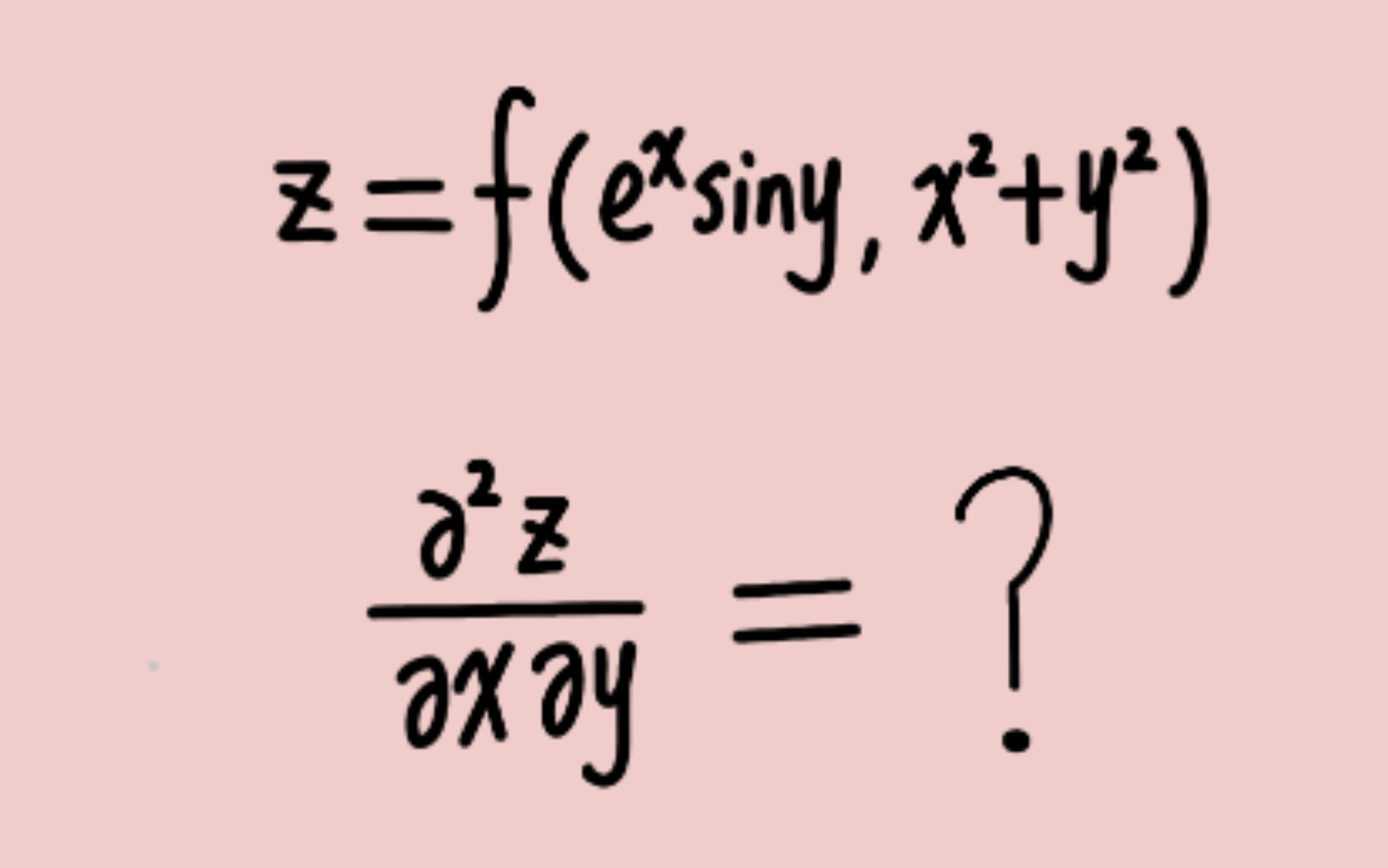 【粉丝来稿】二元函数的混合偏导数