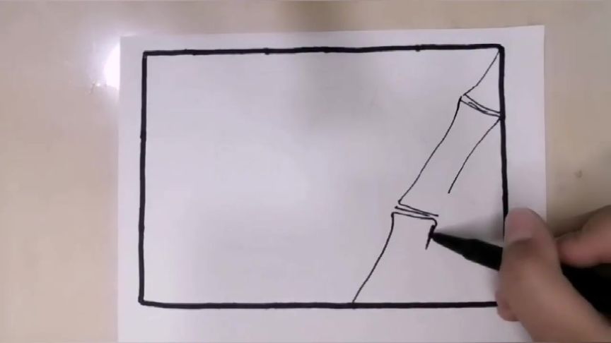 竹子简笔画教程,简单好学,还想画什么记得留言给我哦