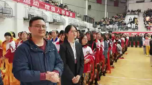 湖南省第七届武术大赛开幕式现场