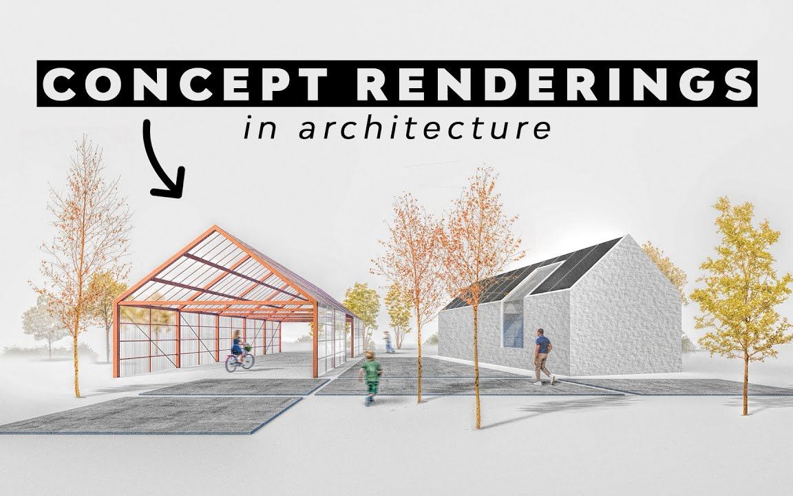 Vray PS 概念建筑效果图