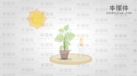 牛课件初中生物-普利斯特利实验-动漫课件