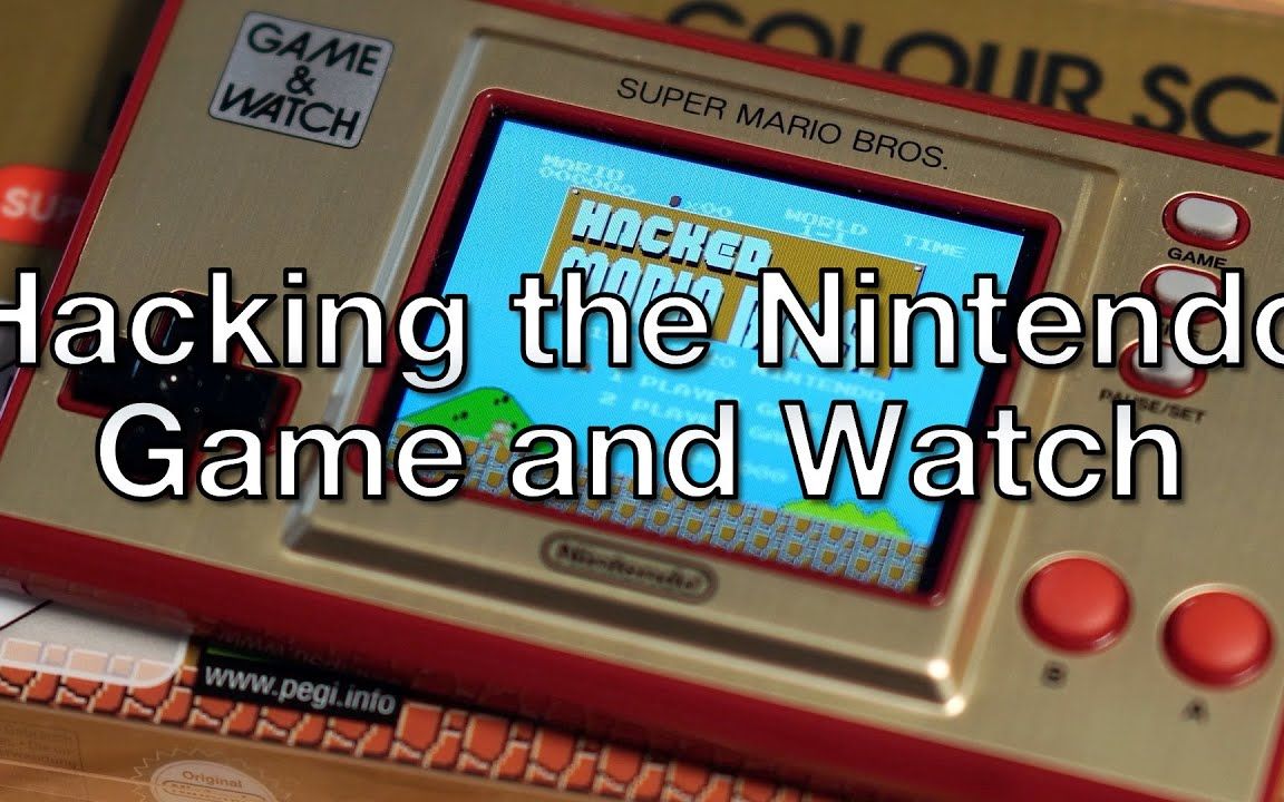 【熟肉】如何在三小时内破解任天堂 Game & Watch【stacksmashing】