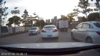【珠海惠声】黑剑FHD5000行车记录仪安装测试视频【白天】