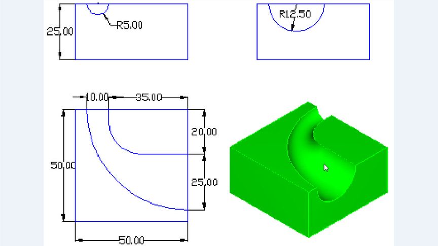 东莞潇洒模具培训学校---第七节 UG软件3D建模案例讲解9