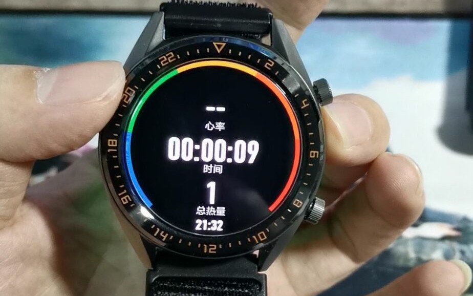 华为watch gt 智能手表,钛灰色表盘+墨绿表带,一周佩戴使用感受,希望能...