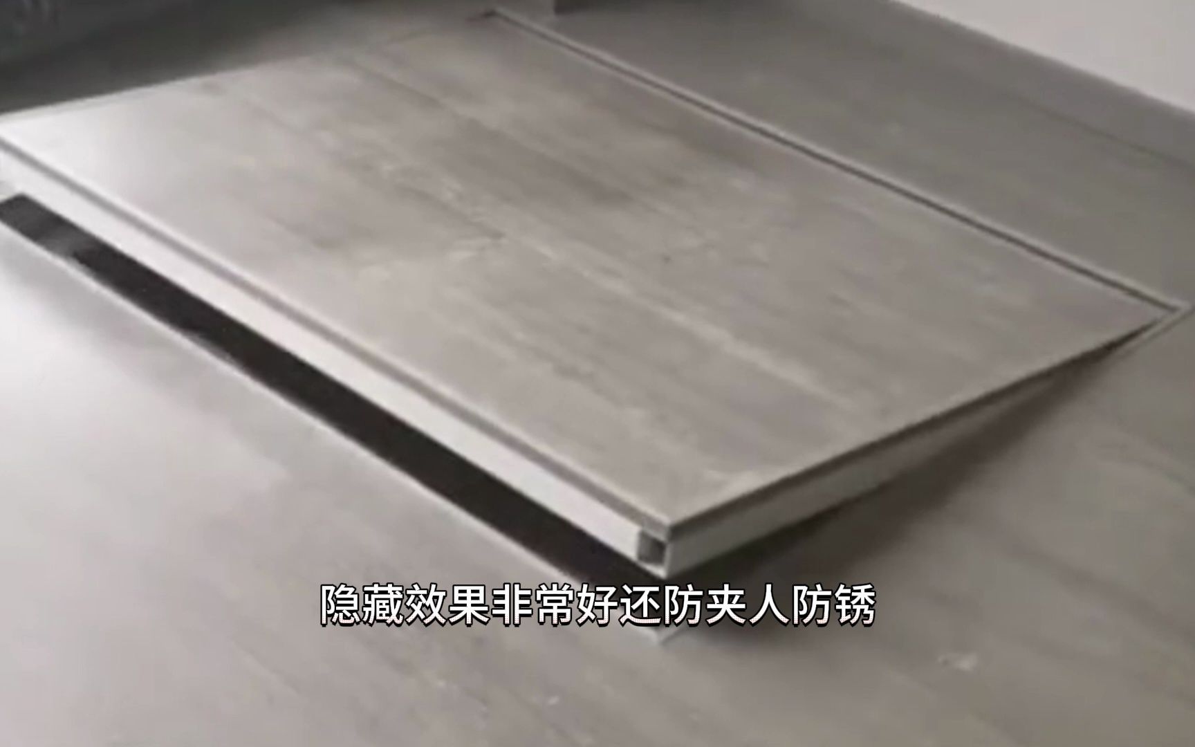 山西老板定制地下室隐形门上翻盖电动隐藏门