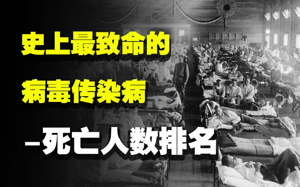 史上最致命的病毒(瘟疫) - 死亡人数排名!新冠因美国已成历史上最致命...