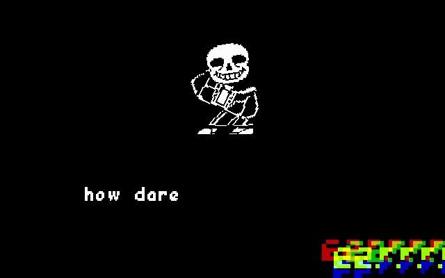 Del的sans以为他是DT无作弊EZ一命全阶段通过_UNDERTALE传说之下
