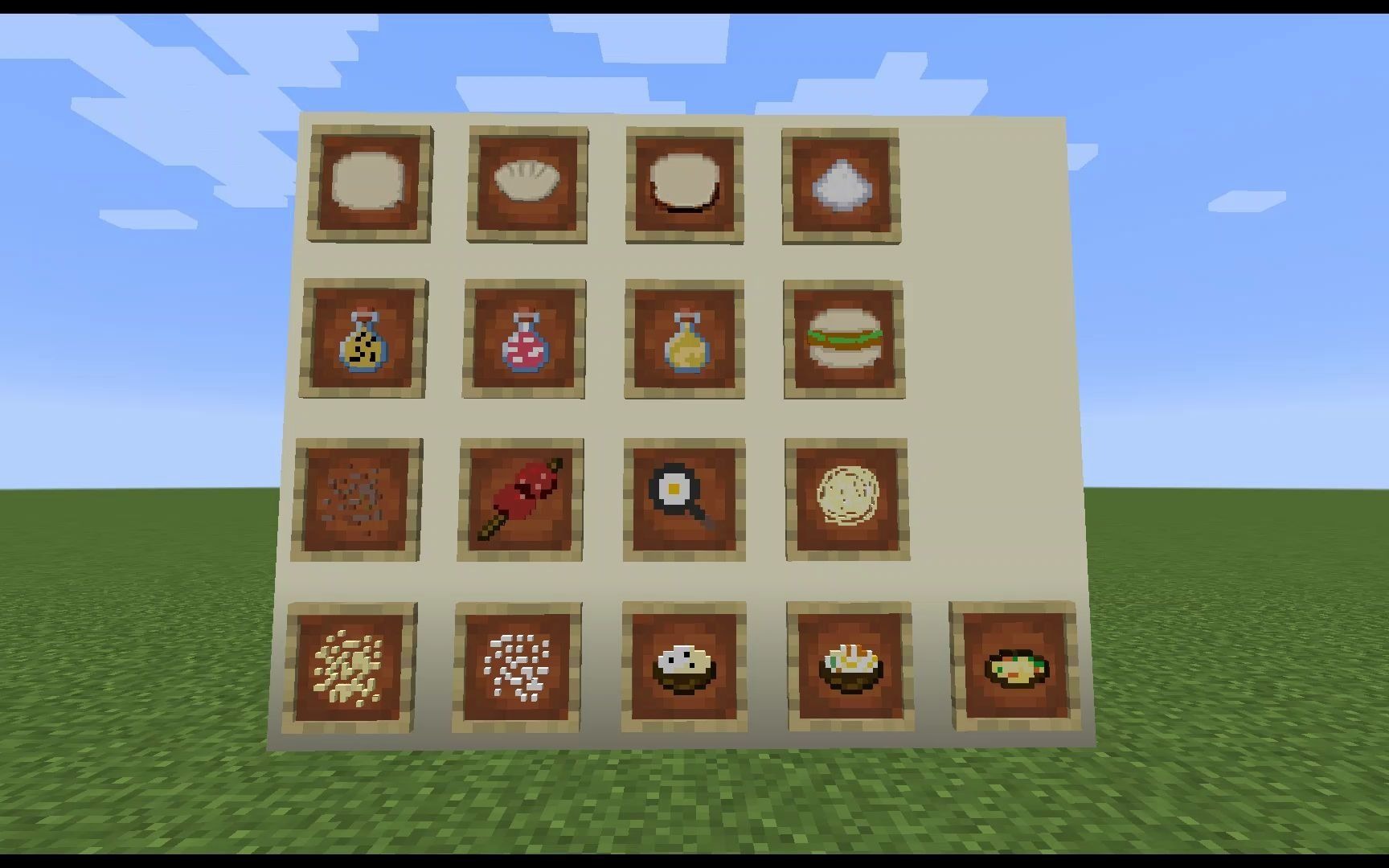 【我的世界Minecraft】自制更多食物模组,玩了都说:好!很有精神!.