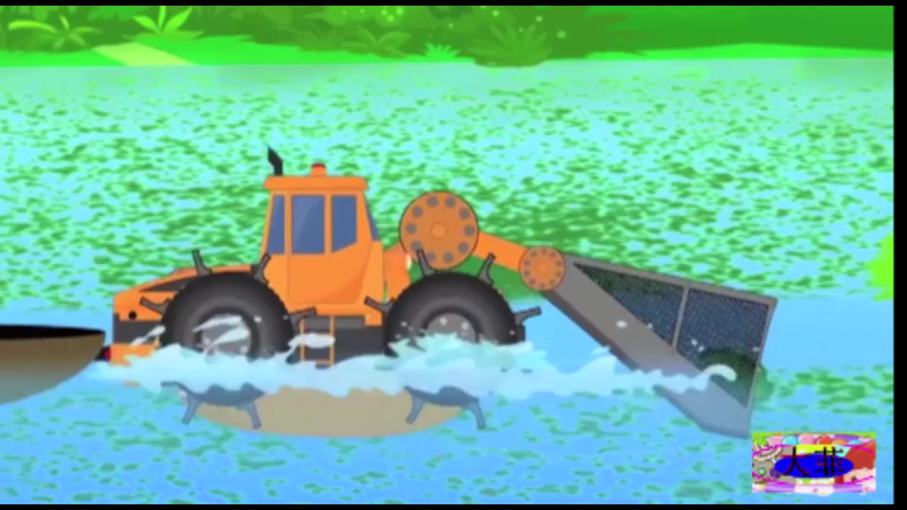 工程车之多功能两栖车