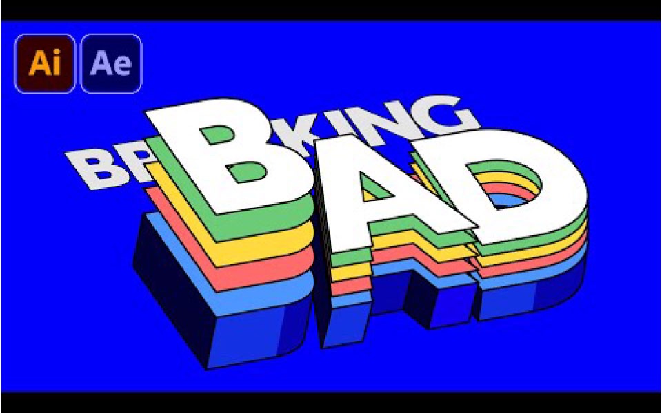 【AE教程】【油管搬运】【MG动画】简单炫酷的文本动画——无插件