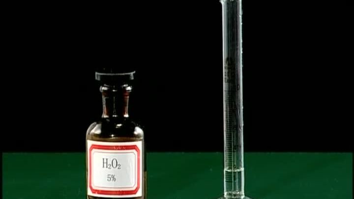 过氧化氢与氯化铁、硫酸铜的作用