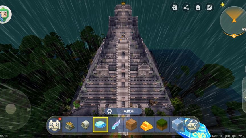 迷你世界新版本雨林神庙激活教程