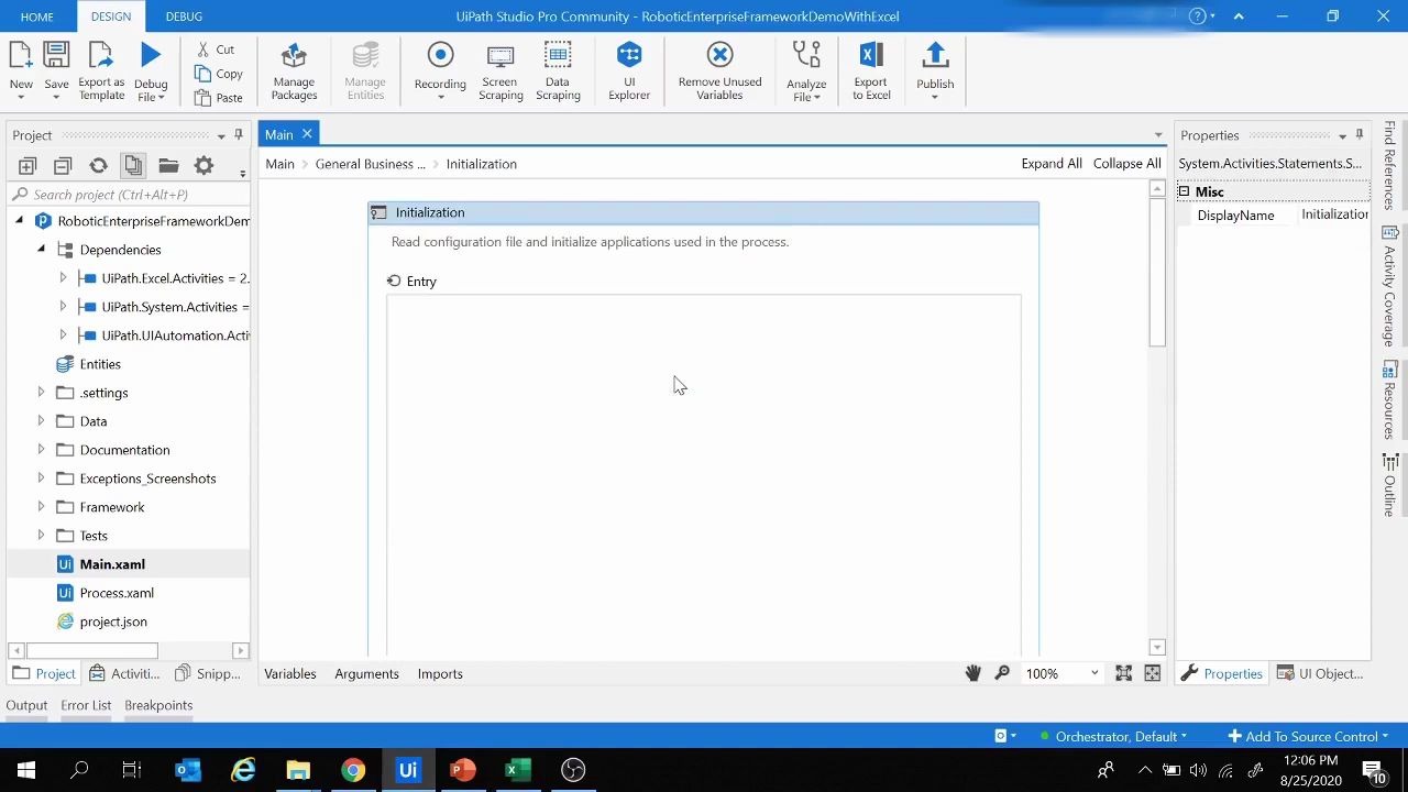 ...25-UiPath用Excel重新构建工作-从Excel读取输入数据-将状态写入Excel