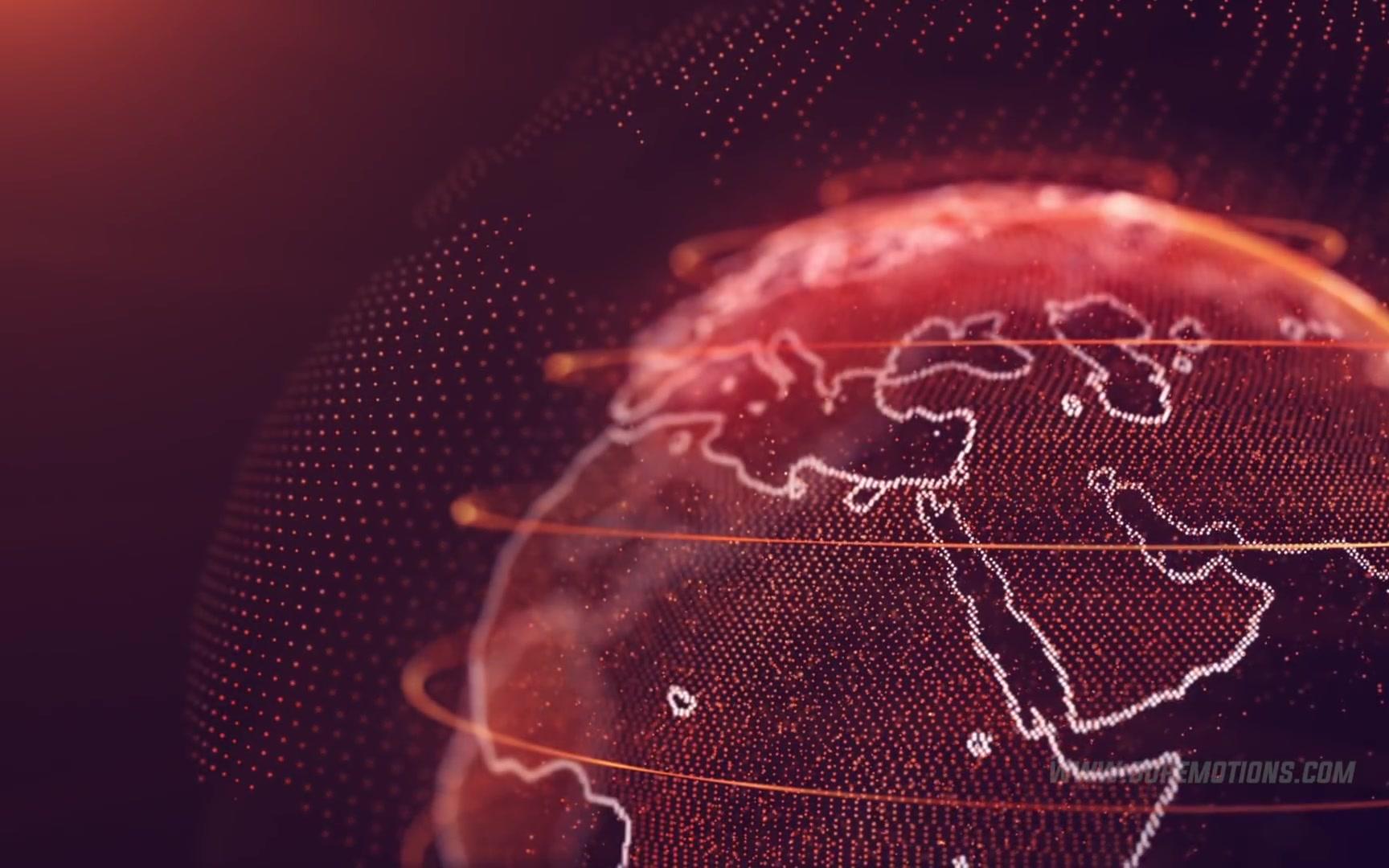 【生肉 咖喱味】AE教程 使用Form插件制作粒子科技感三维地球动画 (...