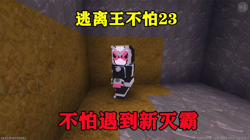 迷你世界:逃离王不怕23 王不怕以为自己很聪明被不畏耍的团团转