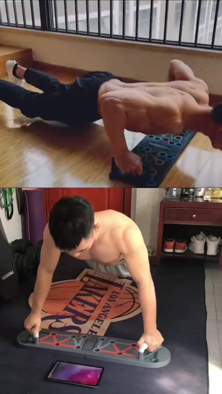 不同的俯卧撑可以锻炼到不同的