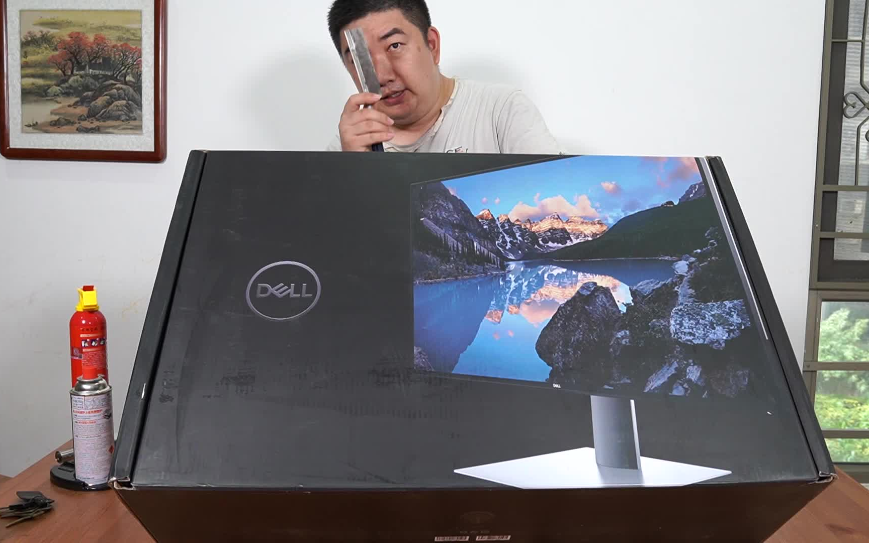 【兔鹰的开箱】Dell U3219Q 4K显示器的不专业开箱体验