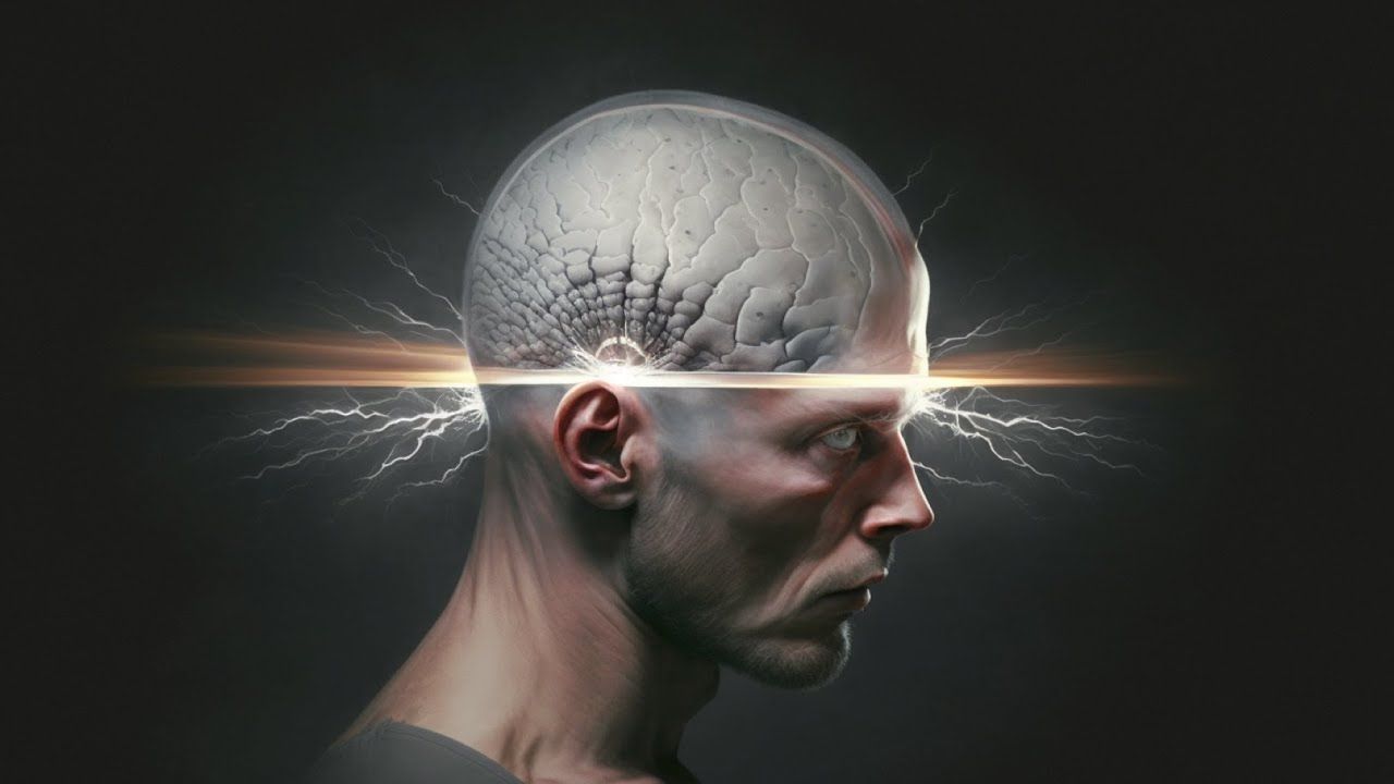 他将头伸进粒子加速器,这是他头部发生的变化@油兔不二字幕组