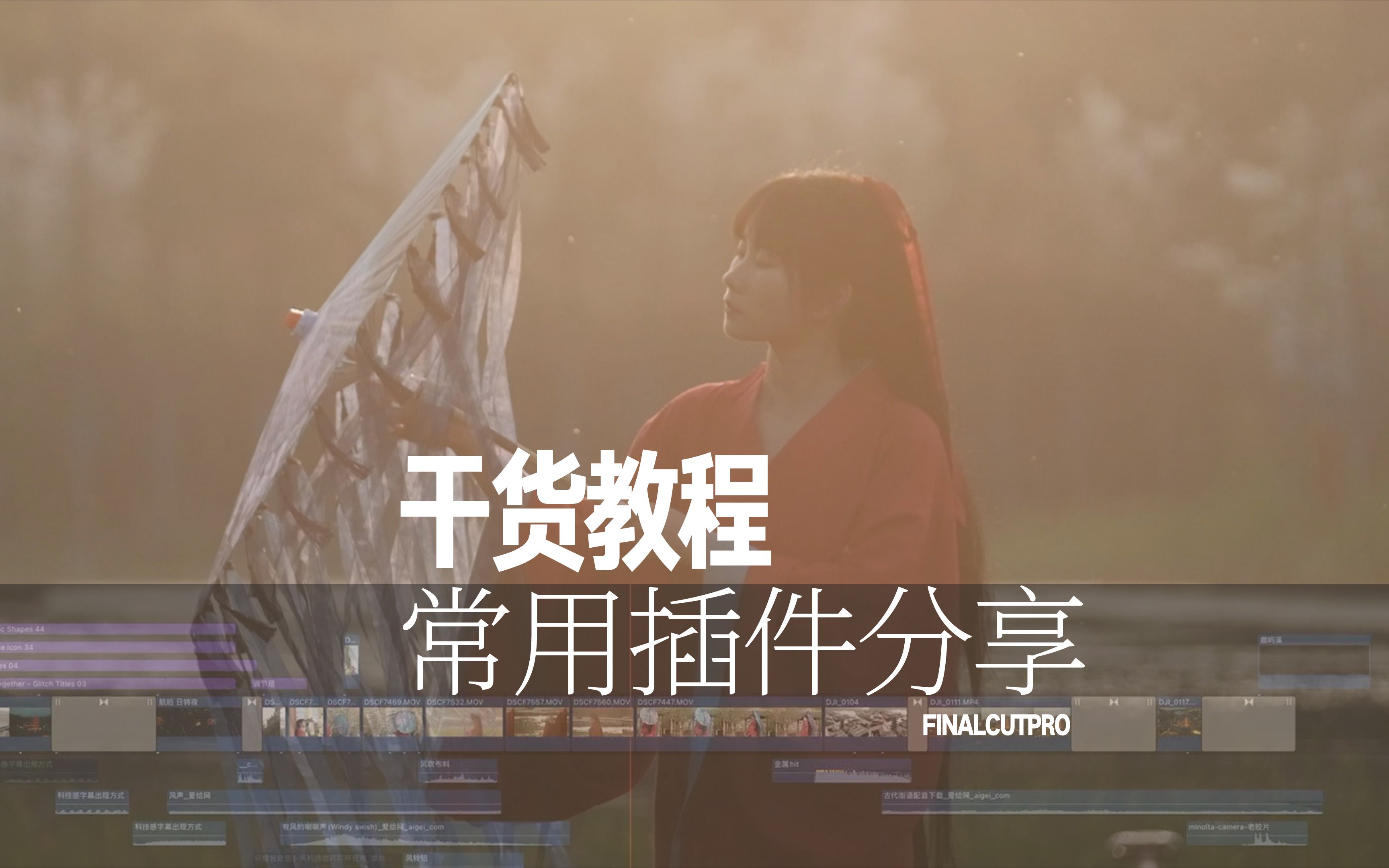 【如何正确的使用插件?】超详细的Finalcut插件分享使用教程