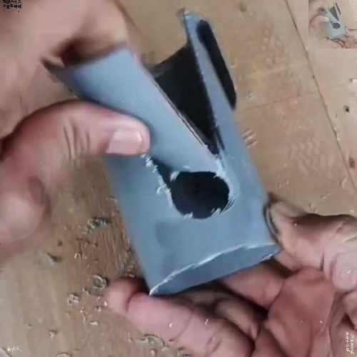 废弃PVC管重生记,百变手电钻挂件的妙趣教程