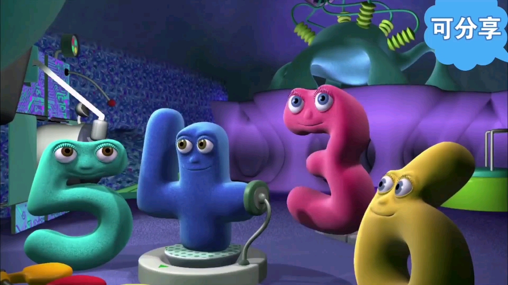 《数字小精灵 Numberjacks》围绕一群数字小精灵展开,可爱的数字小...