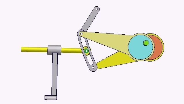 机械原理动画171#机械设备 #工程机械