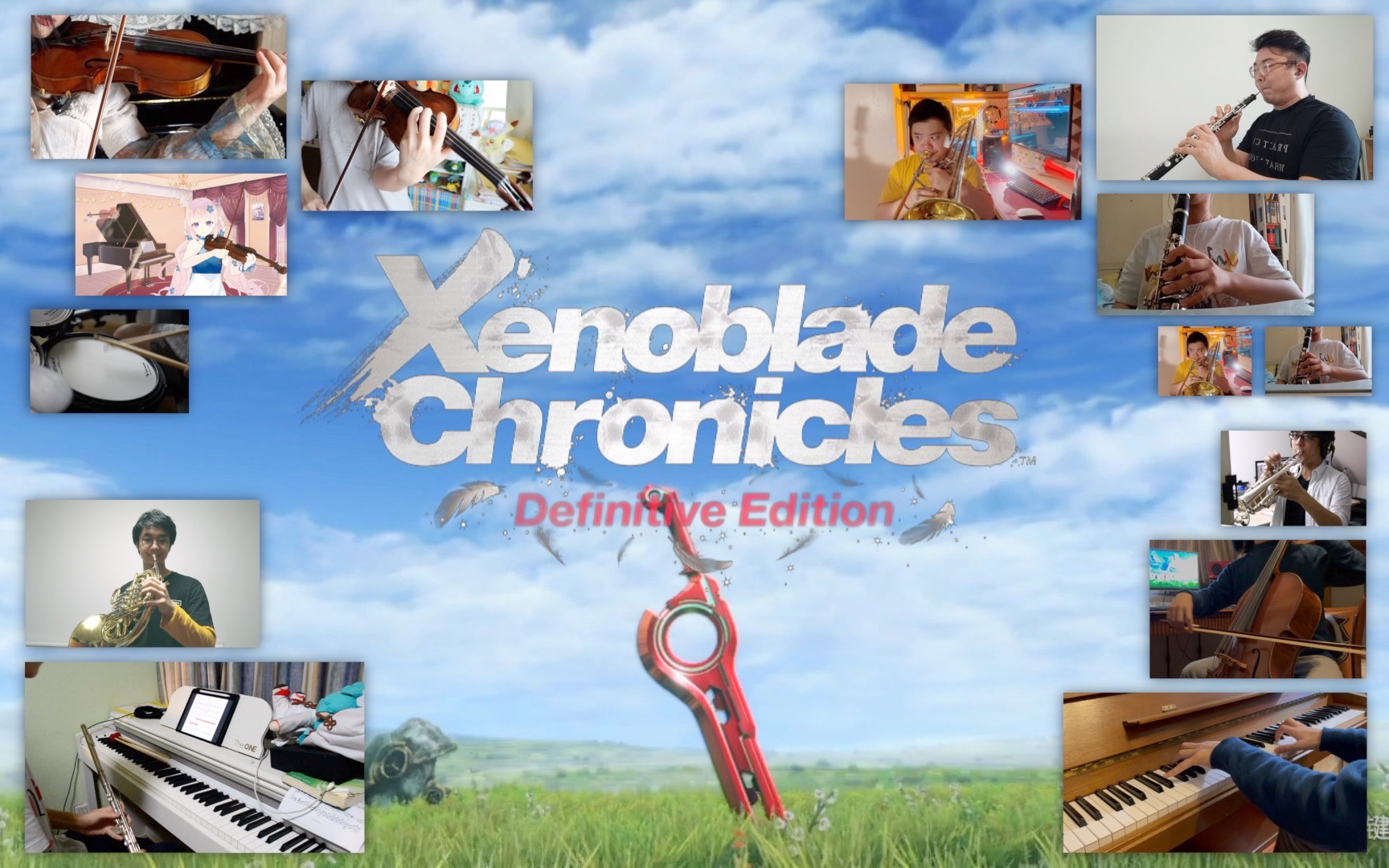 【异度之刃云合奏】《异度之刃:主题曲》Xenoblade 12周年合奏 by ...