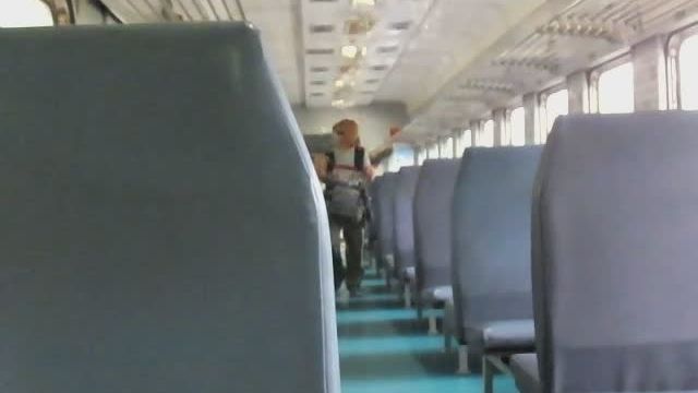 火车旅行:贵州,绿皮车上遇到电影拍摄剧组