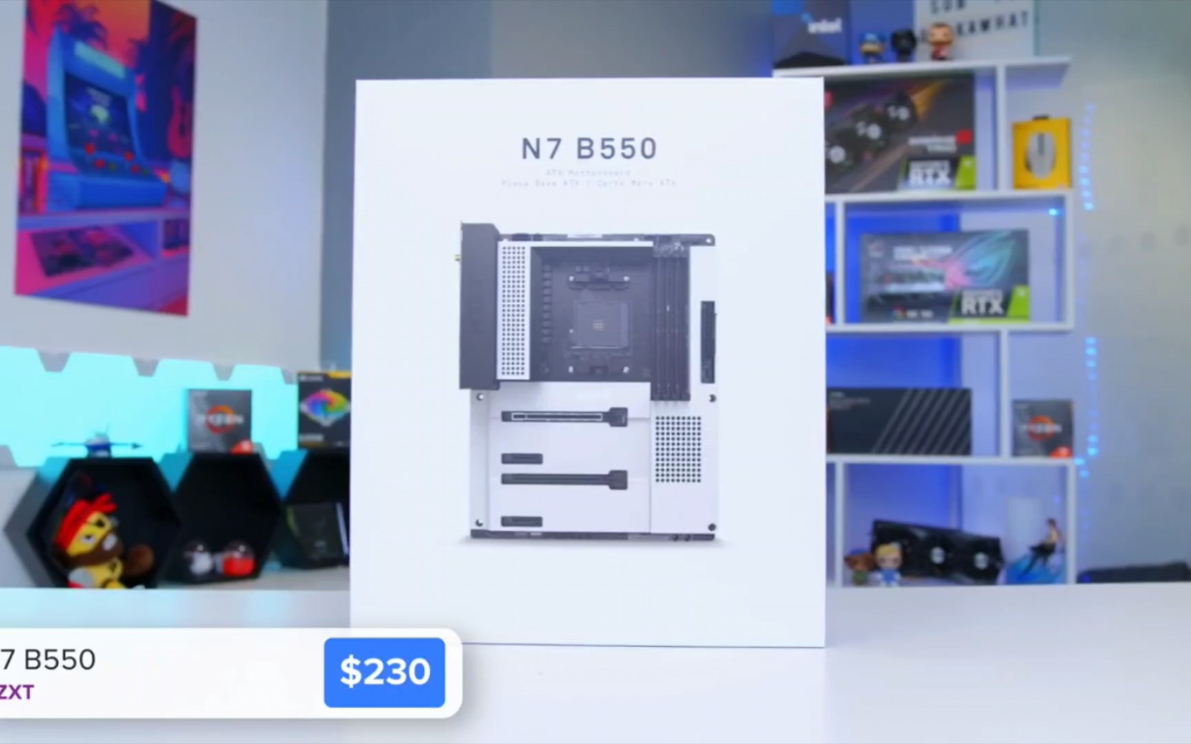 【油管搬运】听力测验恩杰b550白色装机