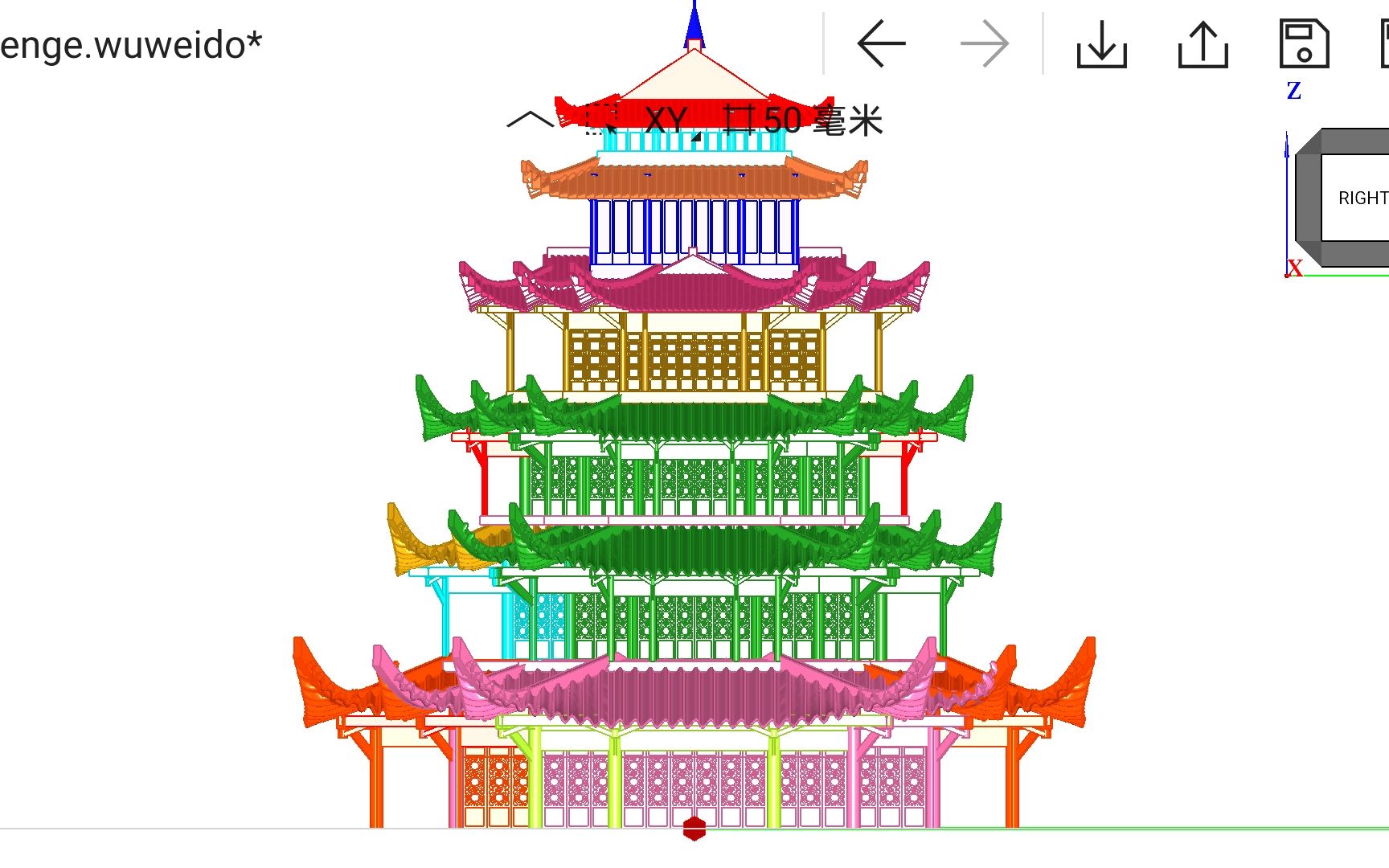 《鸿恩阁》建模全集倍速版 | CAD建模号