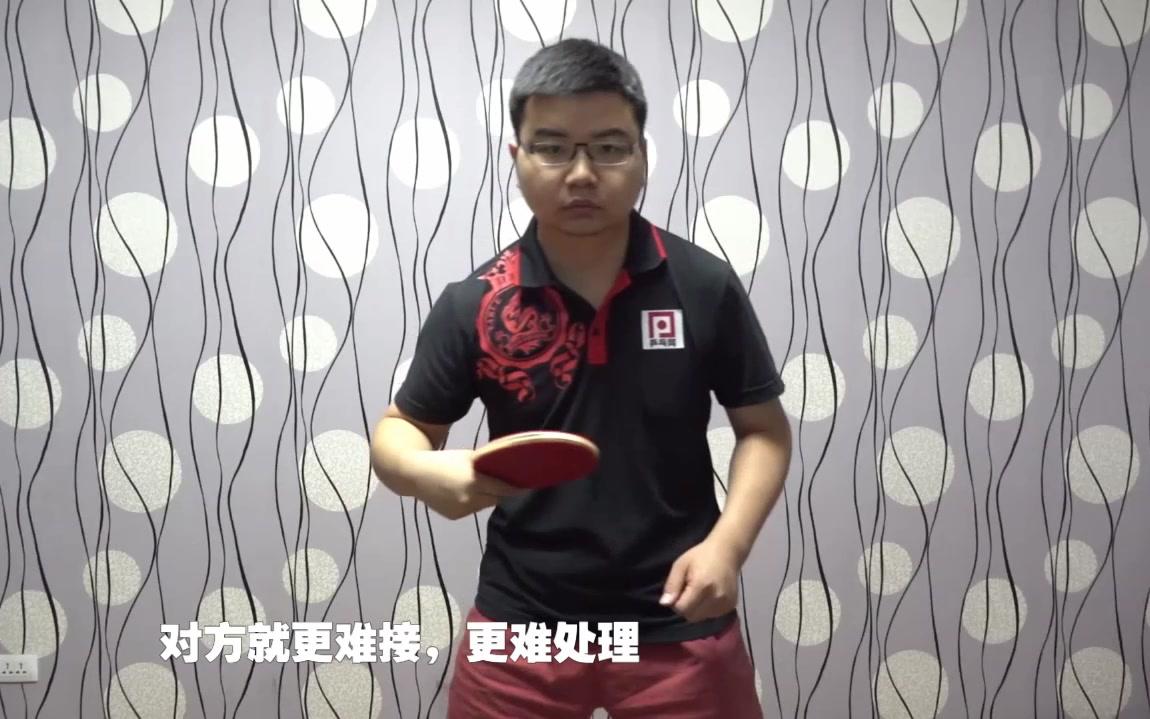 格林卡霸气绝伦的反手弹击,乒乓球弧圈球技术在面前如摆设