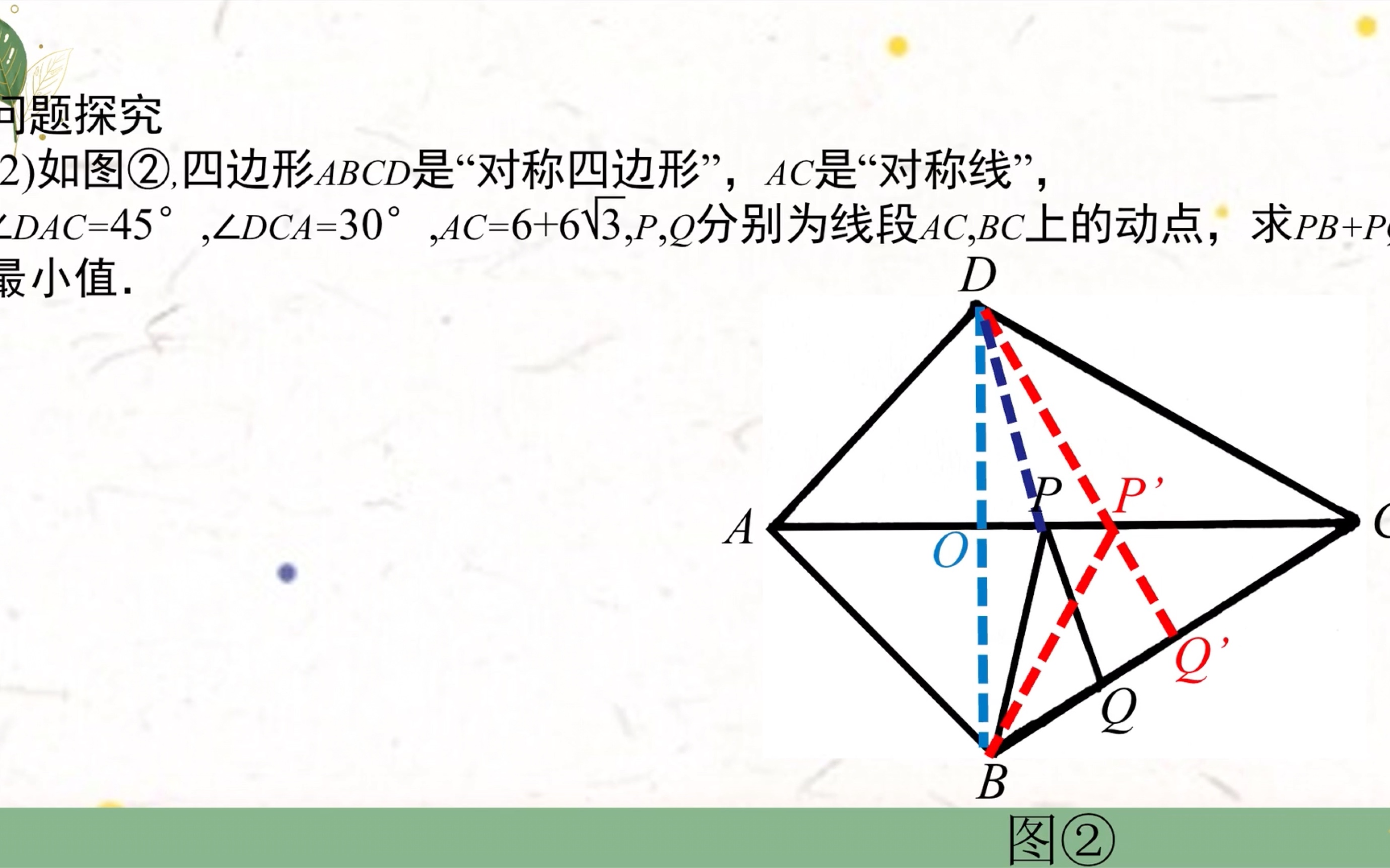 八年级数学提优课(动点最值问题)