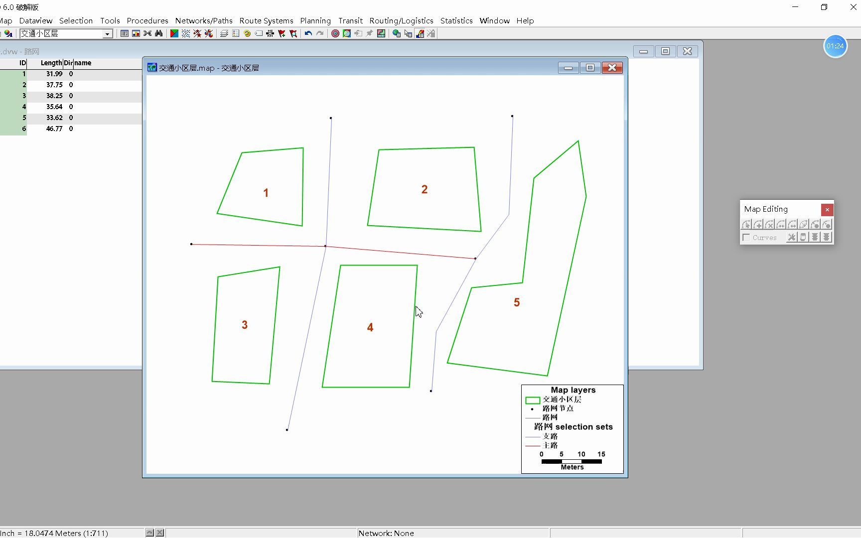Trans CAD:回归分析+增长系数+重力模型